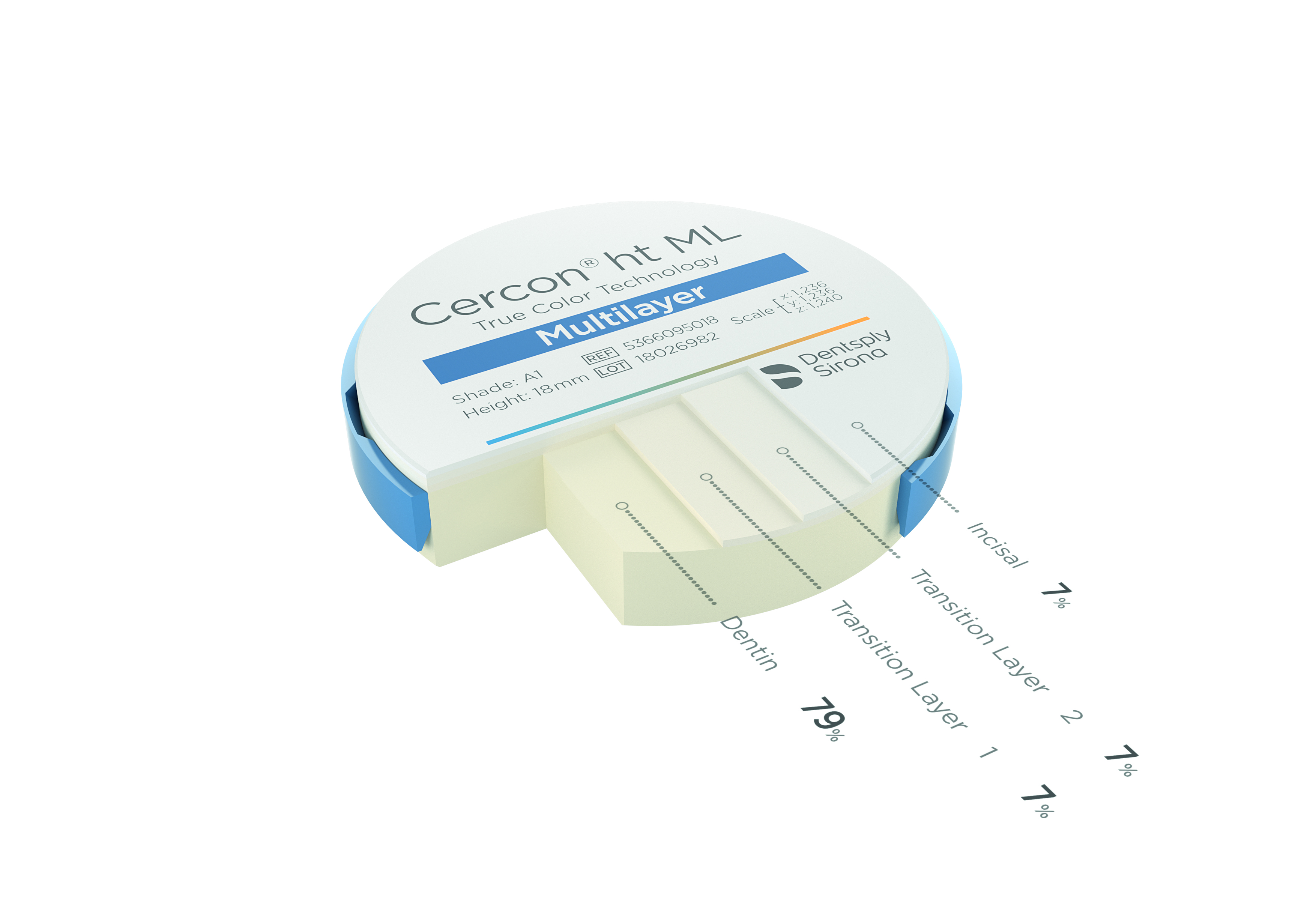 Cercon ht ML – fino a 14 elementi con la soluzione multistrato Cercon ...